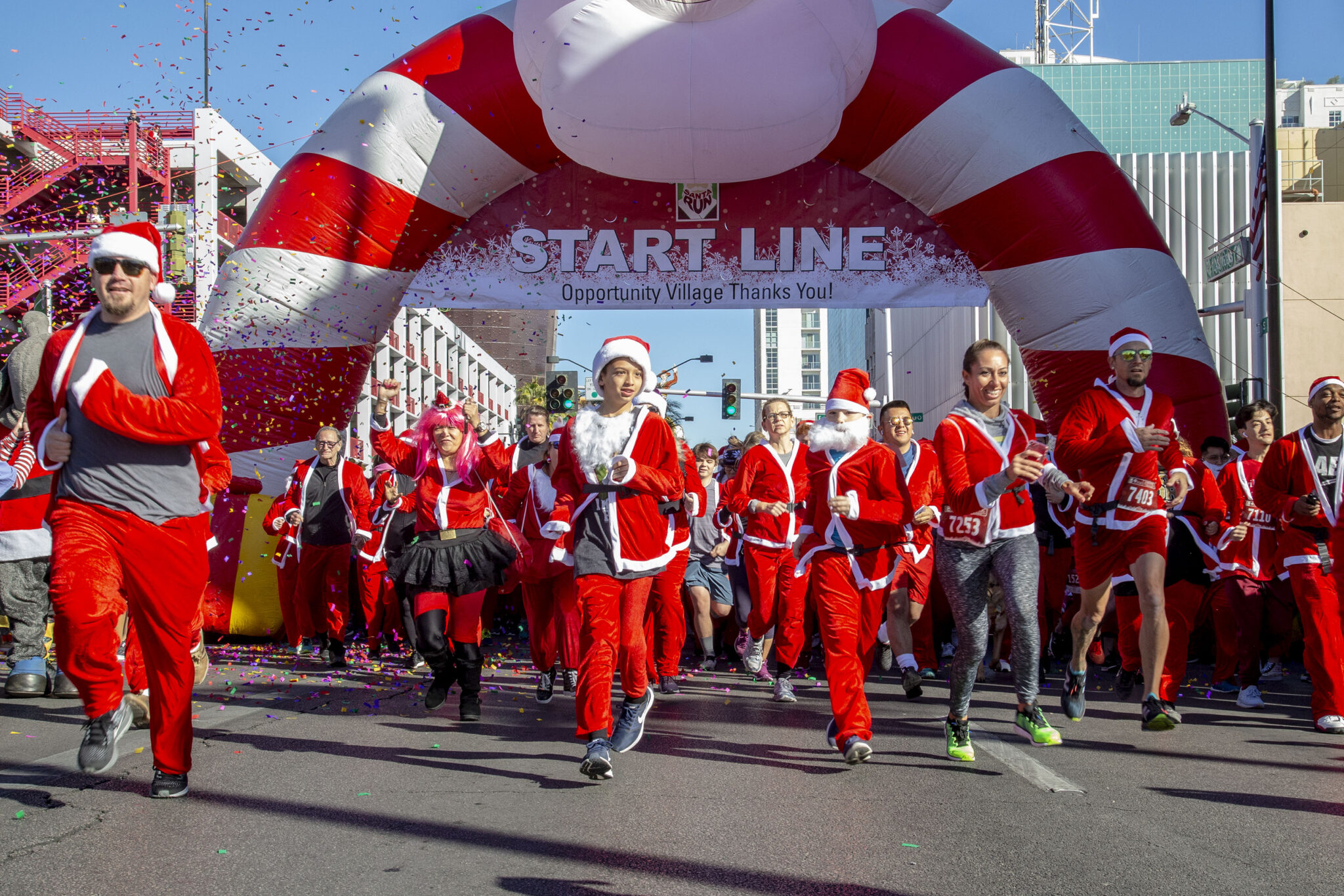 Las Vegas Great Santa Run - Dec. 7, 2024 | Downtown Las Vegas Events Center
